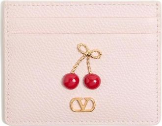 Valentino Garavani Femme, Accessoires, Rose, Taille: ONE Size Cherryfic Wallet