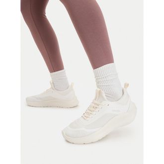 Calvin Klein Sneakers Calvin Klein Light Runner Sock Mesh Lycra HW0HW03023 Creme