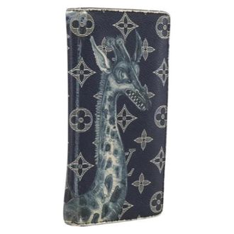 Louis Vuitton Pre-owned Canvas Geldb&ouml;rse - - Pre-owned - Damen - Blau - ONE SIZE