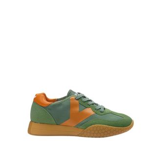 Keh-noo Kehnoo, Homme, Chaussures, Vert, Taille: 44 EU Baskets Vertes Vintage au Design Confortable