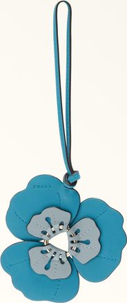 Furla Allegra Charm Turchese A Blau Sydney-kalbsleder In Colourblock-optik Damen