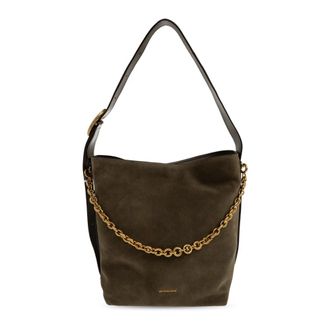 Michael Kors Nolita Suede Bag - - Bags - Damen - Gr&uuml;n - ONE SIZE