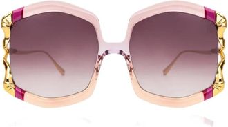 Anna-Karin Karlsson Femme, Accessoires, Rose, Taille: 59 MM LA VIE EN Rose Pink SUN Lunettes de soleil