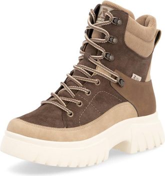 Rieker Evolution Damen Schnürstiefeletten W1871, Frauen Stiefeletten, lose Einlage, wasserabweisend, riekerTEX,halbstiefel,braun (25),40 EU / 6.5 UK