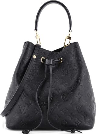 Louis Vuitton sac seau NeoNoe Handbag Monogram Empreinte en cuir - Noir