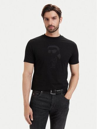 Karl Lagerfeld T-Shirt 755040 563225 Schwarz Regular Fit