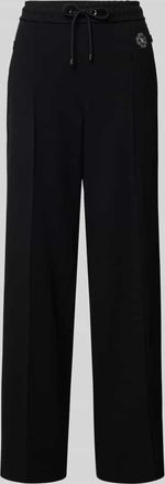 M.A.C Straight Leg Stoffhose mit fixierten B&uuml;gelfalten Modell Chiara