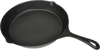 vidaXL Po&ecirc;le en fonte XL rond et lisse Big BBQ diam&egrave;tre total 31cm