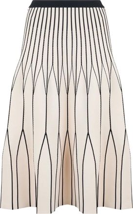 Elisabetta Franchi Femme, Jupes, Beige, Taille: 42 FR Skirts