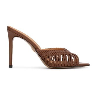 Kazar Geflochtene Mules mit Absatz - - Shoes - Damen - Braun - 37 EU