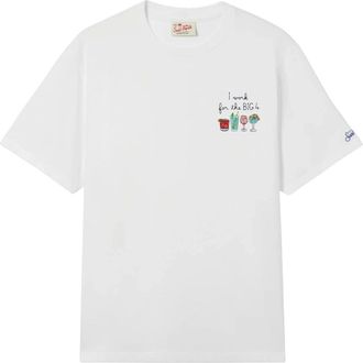MC2 Saint Barth Homme, Tops, Blanc, Taille: XL Portofino T-shirt