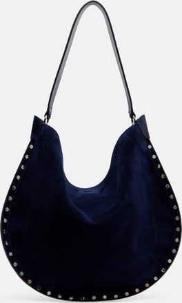 Isabel Marant Schultertasche Oskan aus Veloursleder