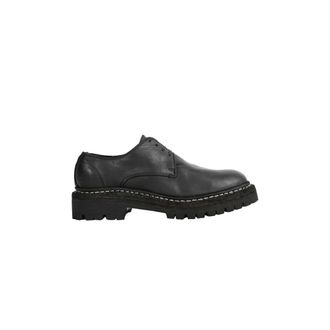 Guidi Classic Derby Lace-Up Shoes