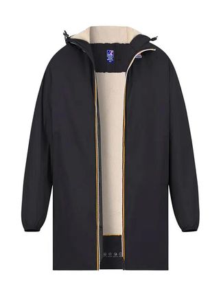 K-Way Herren Jacken schwarz unifarben