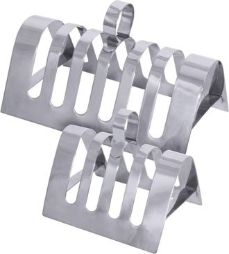 Contacto Edelstahl Toastst&auml;nder f&uuml;r 4 Scheiben