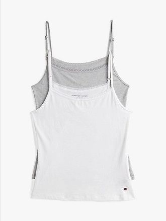 Tommy Hilfiger Lot de 2 caracos Premium Essential à dentelle