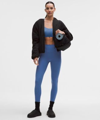 lululemon Wunder Under Leggings mit hohem Bund Full-On Luxtreme f&uuml;r Frauen - 64 cm - Gr&ouml;&szlig;e 10 in Brilliant Blue