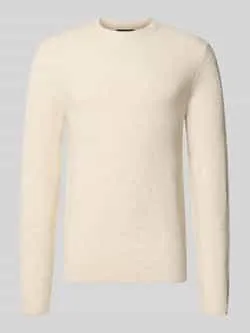 Premium by Jack & Jones Regular Fit Strickpullover aus elastischem Woll-Mix
