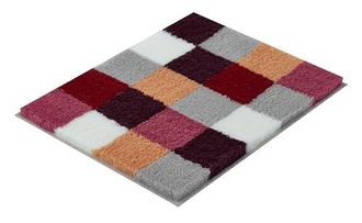 Kleine Wolke Badteppich Caro, 55x 65 cm, Terracotta