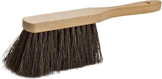 Dema Arenga Handfeger 28 cm - Besen, Handbesen, Kehrbesen - mit Holzgriff aus Buchenholz, robust, langlebig - f&uuml;r Werkstatt, Haushalt, Garage, Hof, Garten,