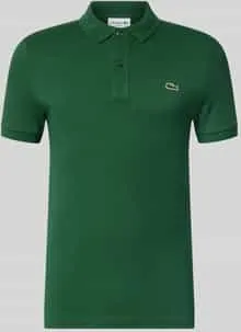 Lacoste Slim Fit Poloshirt aus reiner Baumwolle