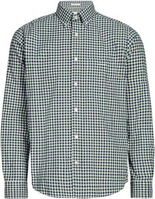 GANT Baumwollfliesen rechts Hemd - grün