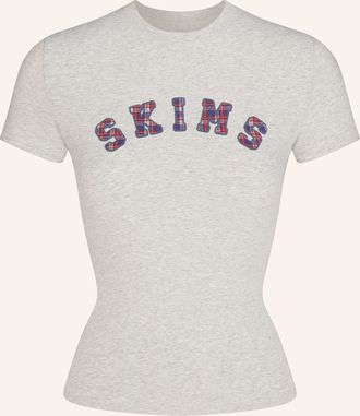 SKIMS Skims Lounge-Shirt Cotton Jersey grau