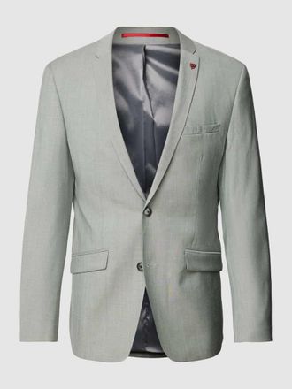 Roy Robson Slim Fit Sakko in Melange-Optik