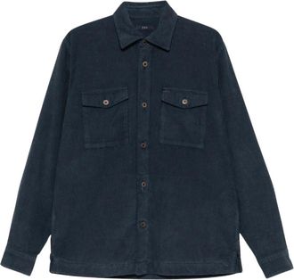 Fay U801 Shirt - - Shirts - Herren - Blau - L