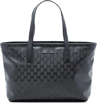 Gucci Shopper - Medium GG Imprime Tote - Gr. unisize - in Schwarz - f&uuml;r Damen
