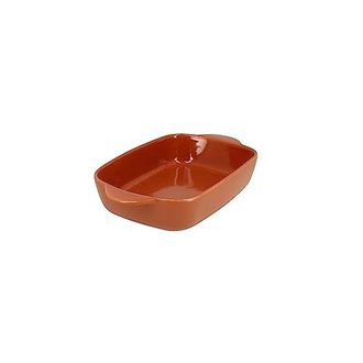 Menastyl Cuisson Plat &agrave; four octave rectangle 22x13.5cm 500ml en gr&egrave;s terracotta - 3356126