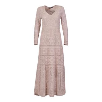 D.exterior Femme, Robes, Rose, Taille: 42 FR Maxi Dress