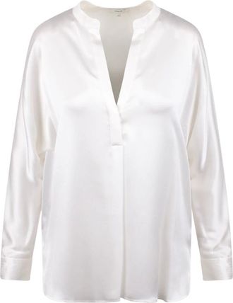 Vince Damen, Blusen & Hemden, Weiß, SGröße