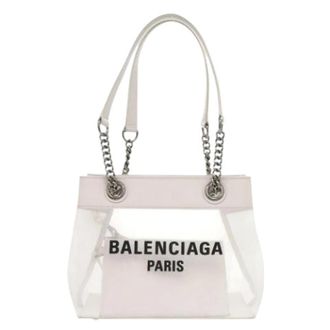 Balenciaga Pre-owned Vintage Tote Bag - - Pre-owned - Damen - Wei&szlig; - ONE SIZE