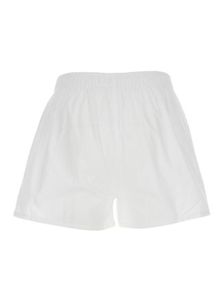 Ami Mens Shorts White Cotton