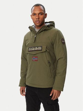 Napapijri Anorak Rainforest Pocket 2 NP0A4GMD Khakifarben Regular Fit