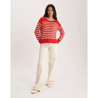 Ines De La Fressange Damen, Strickwaren, Rot, SGr&ouml;&szlig;e