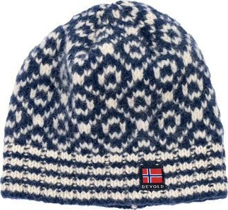 Devold Svalbard Wool Beanie Night/Offwhite - 58