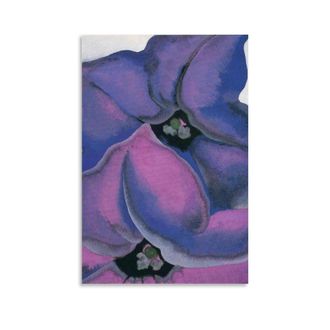 Generic Georgia_o_keeffe-purple_petunias Leinwand Poster Dekoration Malerei Wohnzimmer Wandkunst Schlafzimmer Malerei, Wanddruck Kunst Malerei Moderne Home Bo