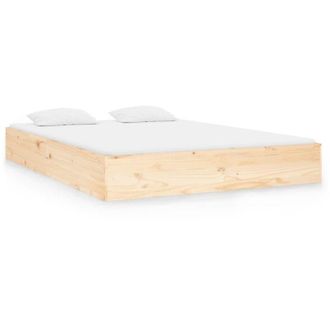 vidaXL Massivholzbett 120x190 cm Vidaxl