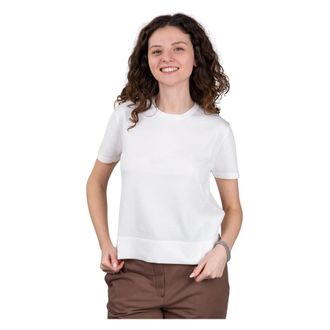 Gran Sasso Femme, Pulls, Beige, Taille: 38 FR Maille ras du cou
