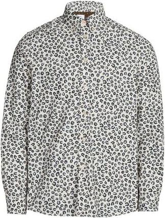 Paul Smith Chemise velours c&ocirc;tel&eacute; &agrave; imprim&eacute; en coton