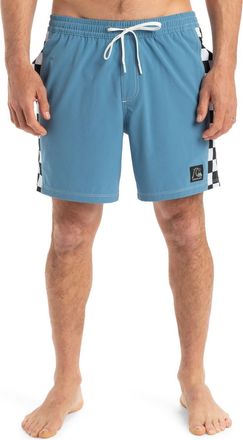 Quiksilver Original Arch Volley 17 - Swim Shorts for Men - Schwimmshorts - Männer - L - Blau