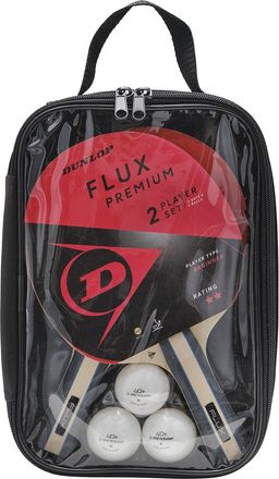 Dunlop Dunlop Flux Premium Tischtennisschläger-Set, 2 Stück% 3 Bälle
