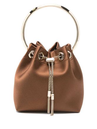 Jimmy Choo London Bon Bon Mini sac avec poign&eacute;e en anneau