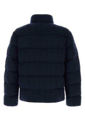 Polo Ralph Lauren Wool Blend Padded Down Jacket - Navy
