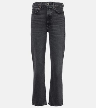 A Gold E High-Rise Slim Jeans Stovepipe