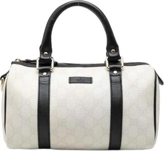 Gucci Sac Boston Pre-owned - Femme - Pre-owned - Blanc - Taille: ONE Size
