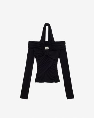 Isabel Marant Top Vonda - Femme - Noir - Taille 36 - Isabel Marant