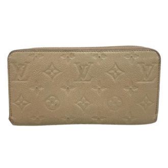Louis Vuitton Portefeuille long Pre-owned (bi-fold) - Femme - Pre-owned - Beige - Taille: ONE Size